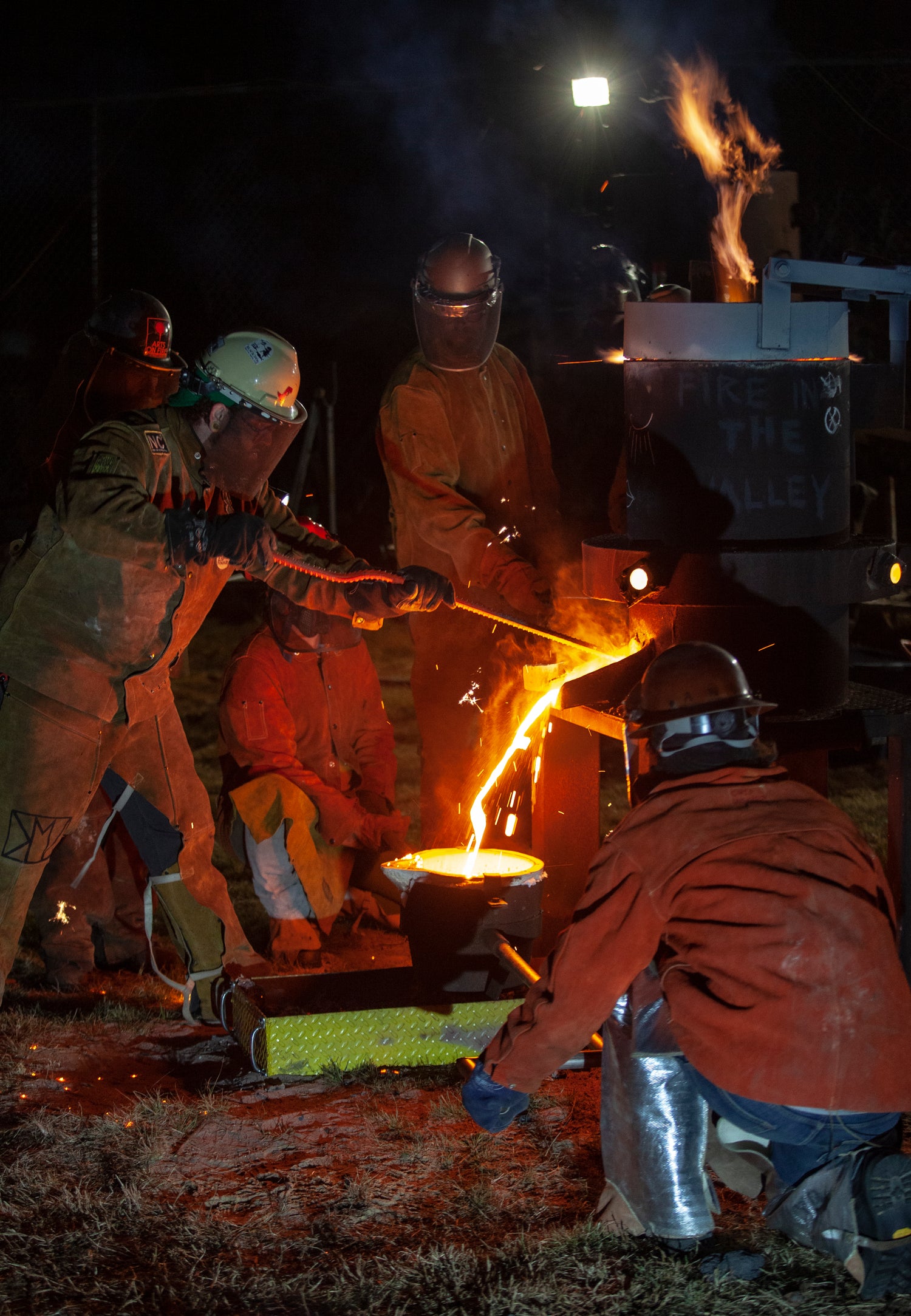From scraps to art, public Iron Pour showcases transformation ...